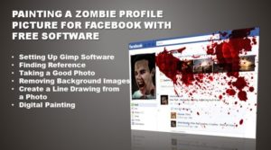 Paint A Zombie Facebook Profile With Free Software