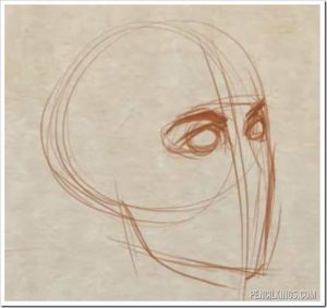 how to draw an eyeball out of socket - Pruitt Sonsen82